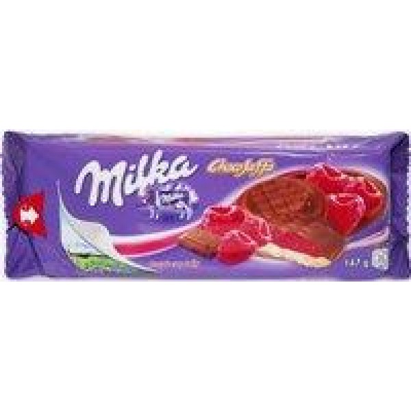 Cepumi MILKA Jaffa Raspberry 147g