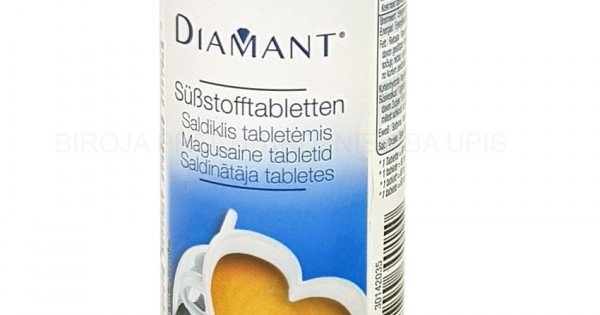 Cukura aizvietotājs DIAMANT, 650 tabl.